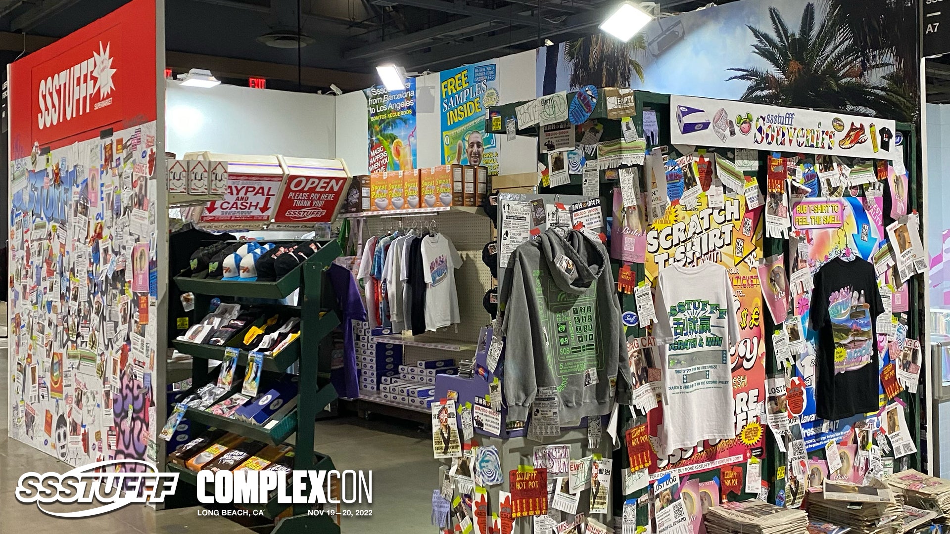 SSSTUFFF ComplexCon 2022 Pop-up