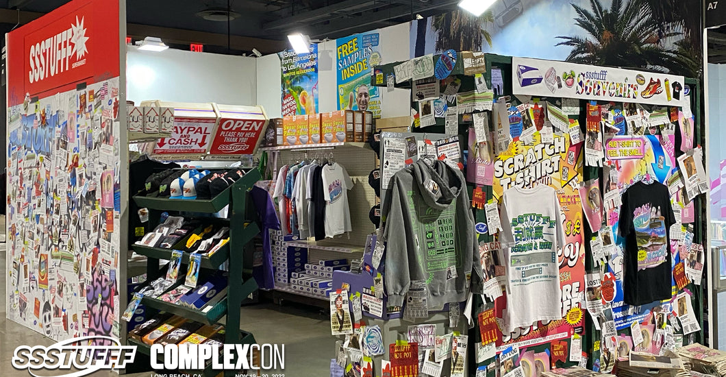 SSSTUFFF ComplexCon 2022 Pop-up